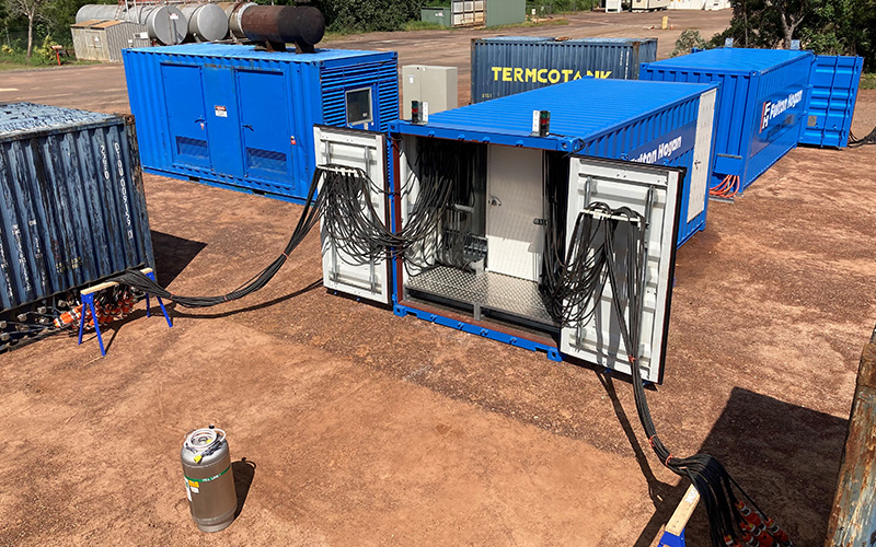 Transportable bitumen heating control solution provides enhanced safety and monitoring